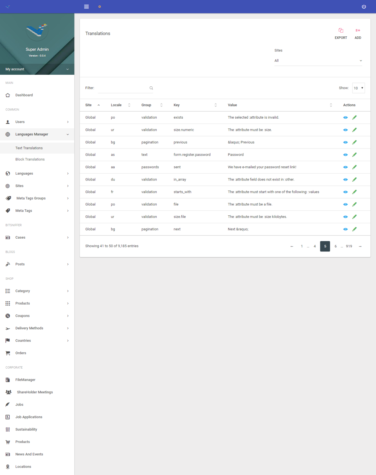Datarecuperatie CRM - Vizrex Software Solutions