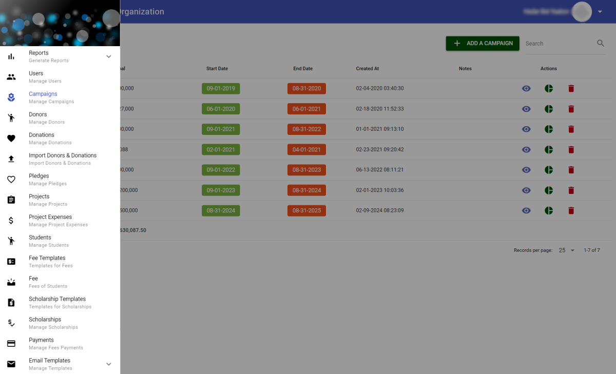 NPO Portal - Vizrex Software Solutions